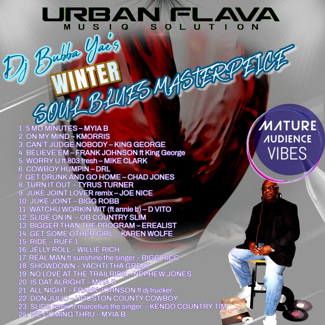 DJ BUBBA YAE’S URBAN FLAVA SOUL BLUES MASTERPEICE OCT 2025 – Tha Grown ...